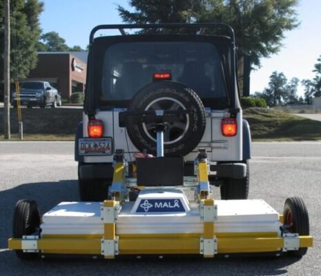 MIRA 8ch 3D GPR - MALA True 3D Array GPR system